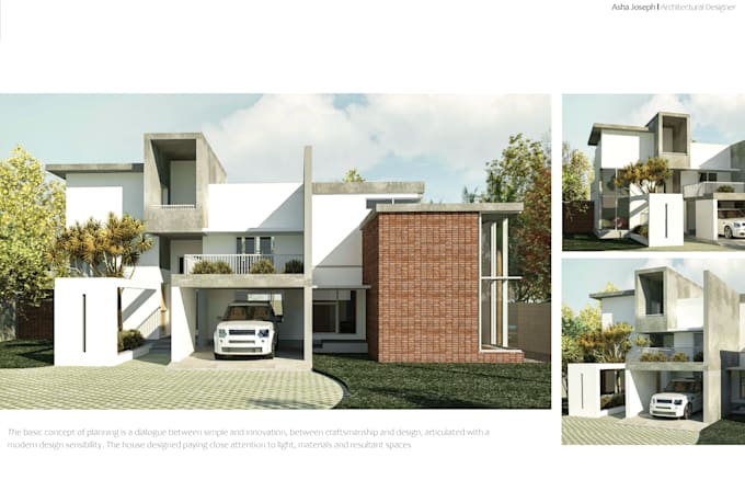 Do 3d visualisation and realistic render by Asha_sanoop | Fiverr