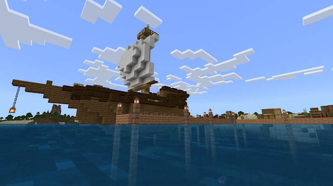 Je peux construire des structure de types medievale pour votre serveur ...