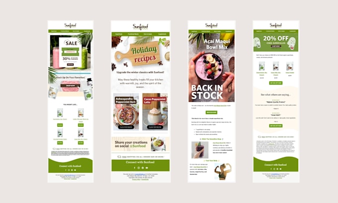 Design high converting email campaigns for your brand by Parotia | Fiverr