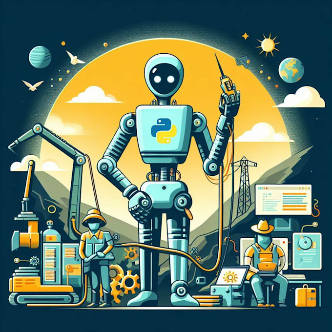 Automate tasks with python by Rasoftau | Fiverr