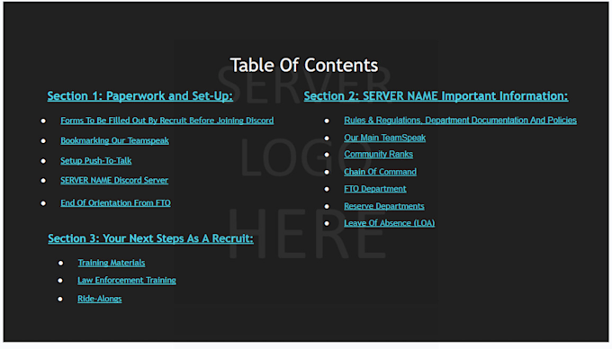 Create your fivem server onboarding presentation by Fofgaming | Fiverr