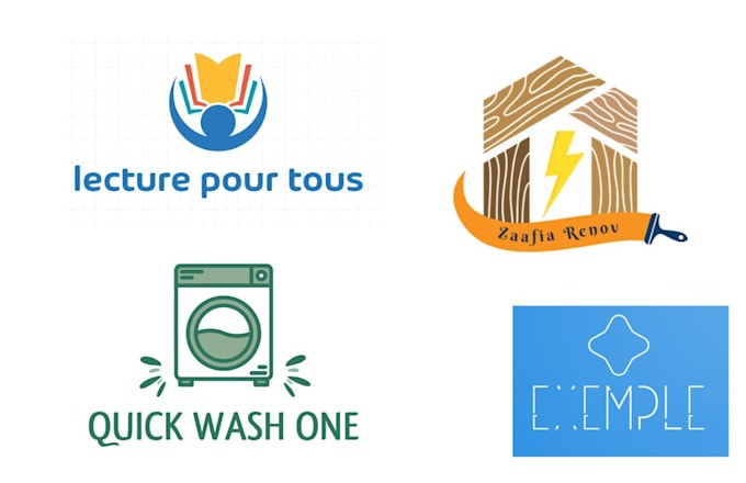 Création et réalisation de logo by Siniffere | Fiverr