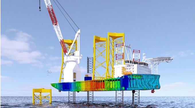 Make a 3d model of ship hull and modeling of ship structure by ...