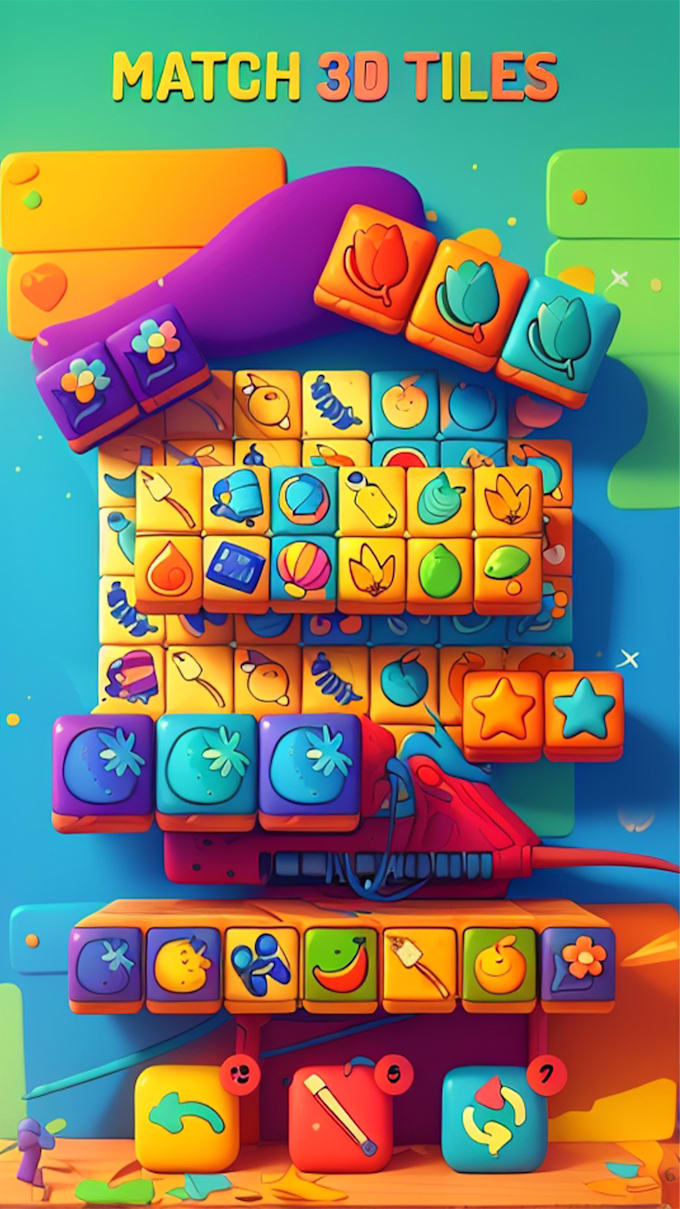 Make a triple tile match3 game by Nidasahr | Fiverr