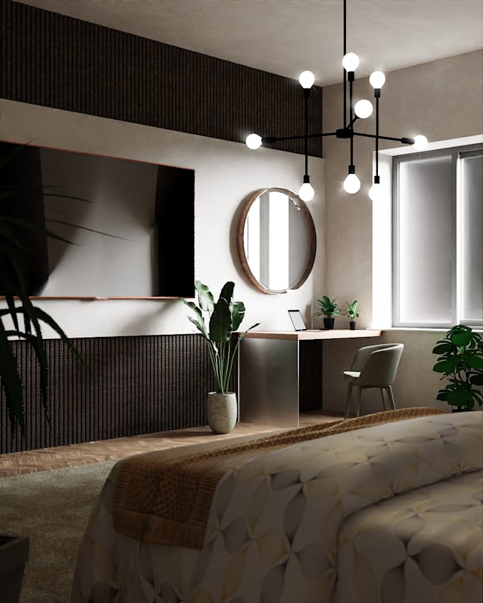 Do 3d archviz, interior visualization by Asfandmunib | Fiverr