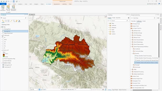 Create gis map, vector map, spatial analysis, arcgis, qgis by Agus_lop | Fiverr