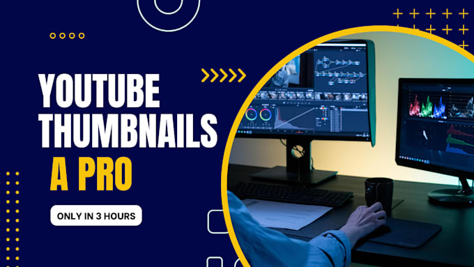 Amazing and attractive design youtube thumbnails in 3 hours by ...