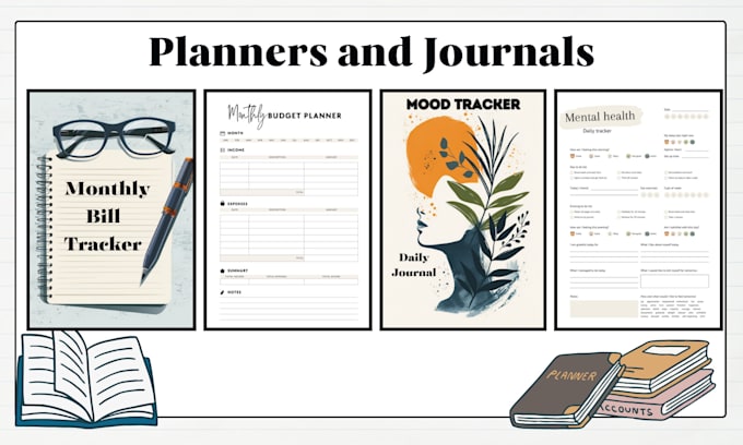 Design high quality custom planners, journals and worksheets by ...