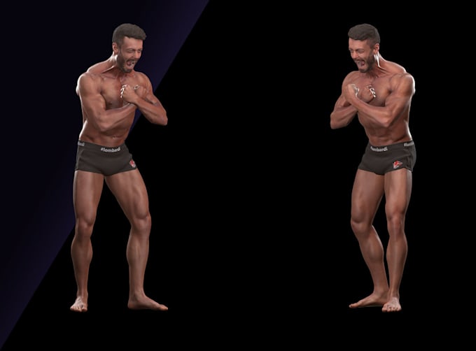 Develop Realistic 3d Character Human Model Spline3d Nsf Character Stylized By Omykissy Fiverr