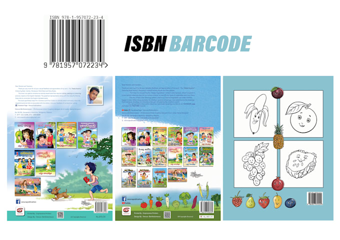Create barcode for your book with your isbn by Berthox | Fiverr