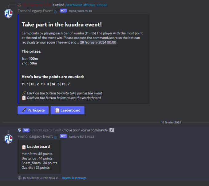 Create A Custom Discord Bot In Typescript For You By Mathferm Fiverr