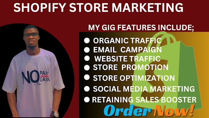 Do organic shopify promotion, boost shopify trafffic and increase ...