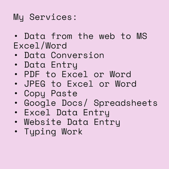 Do perfect data entry and composing work by Noor_sahib2024 | Fiverr