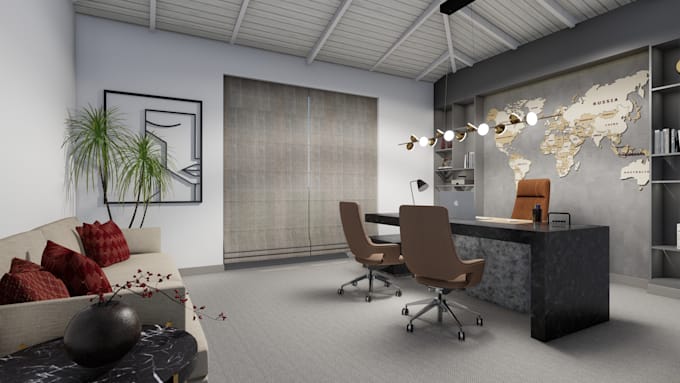 Do interior, exterior design with realistic 3d rendering by Dk ...