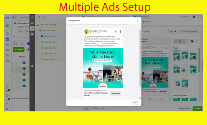 Setup and manage facebook ads, meta ads campaign for leads and sales by ...