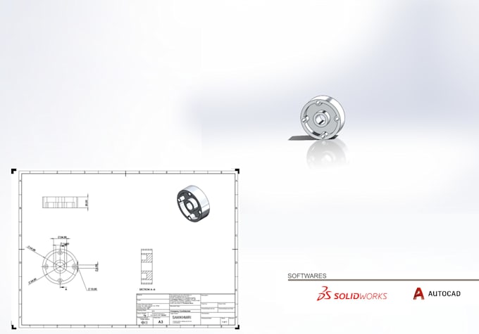 Create precise 2d 3d models for 3d printing using solidworks