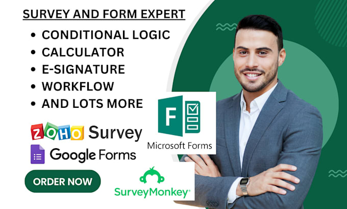 Setup google forms microsoft forms paperform tally forms surveymonkey zoho forms by Form_guru ...
