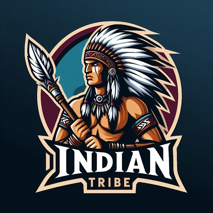 Design super unique indian tribe mascot logo in very short time by ...