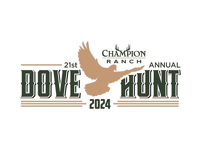 Create a distinctive and simplified custom dove hunt logo design by ...