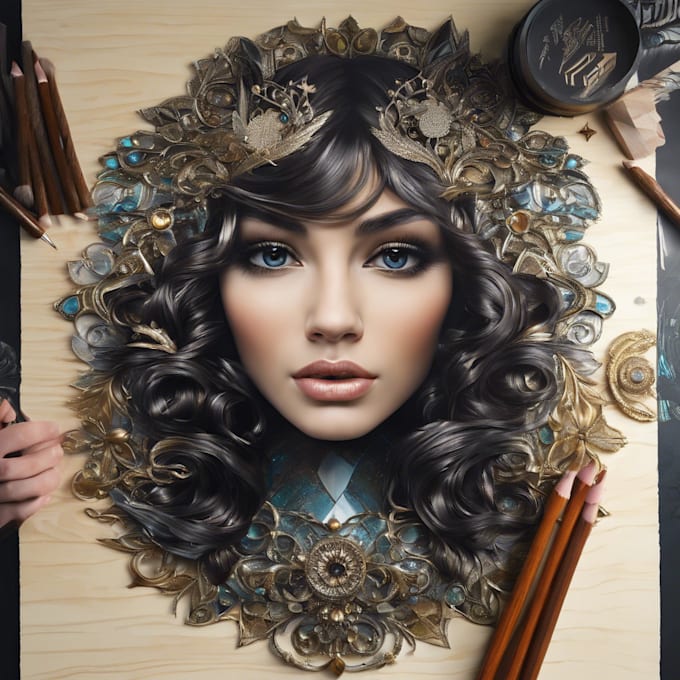 Create art based on your imagination by Eggaga | Fiverr