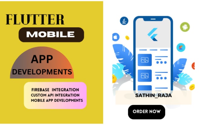 Be Flutter Developer Mobile App In Flutter App Development By Sathin