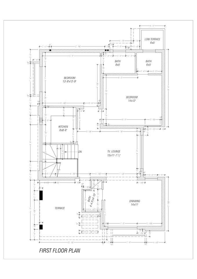 Make architectural drawings into autocad by Cad_745 | Fiverr
