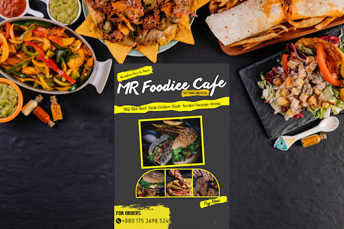 Do modern food menu book for your restaurant by Pgd_prodip | Fiverr