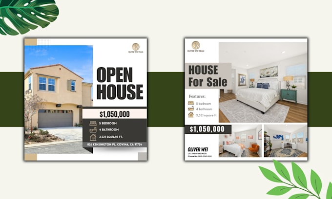 Design professional real estate flyers in 3 hours by Jc_tecson | Fiverr
