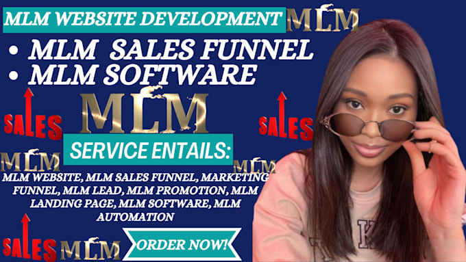 Create mlm website mlm sales funnel mlm softare for mlm passive sales ...