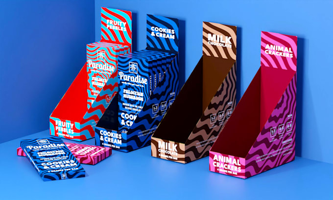 Design display box packaging for your product by Wakas_creatives | Fiverr