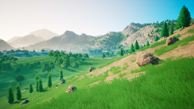 Design 3d game backgrounds and environments in maya, blender, unreal engine by Danniey_jones ...