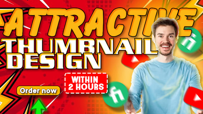Design catchy youtube thumbnail within two hours by Mst_designer | Fiverr