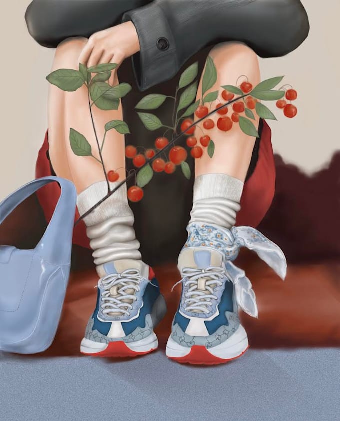 Drawing portraits in realistic style,interior sketching by Kana_art ...