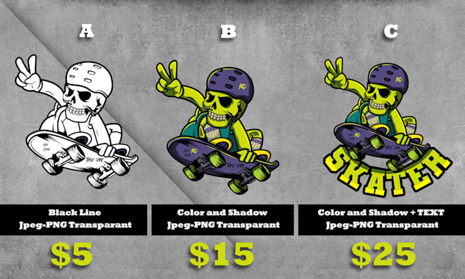 Create a custom design sticker for commercial use by Boreracute | Fiverr