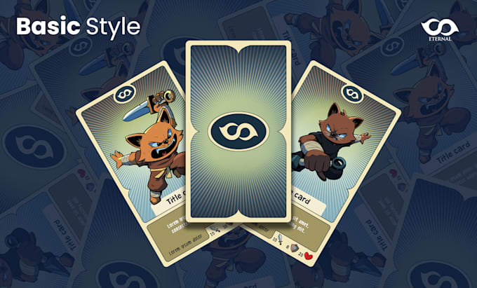 Create stunning frame card for your tcg, tarot or board game by ...