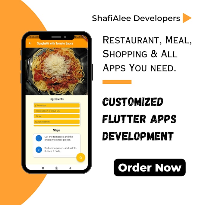Develop flutter mobile apps by Shafialee | Fiverr Develop flutter mobile apps by Shafialee | Fiverr