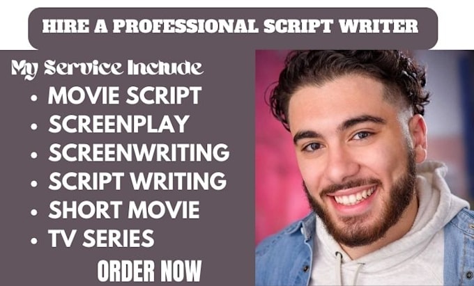 Write your movie script, screenplay, tv series, screenwriting, film script, by Leonard_michael ...