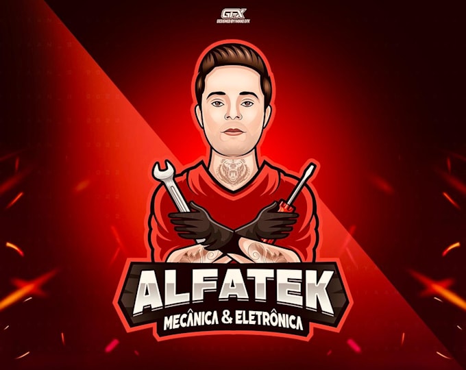 Design unique twitch, kick, youtube logo static and animated overlays ...