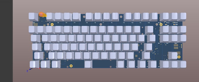 Develop a custom mechanical keyboard pcb by Tinggenius | Fiverr