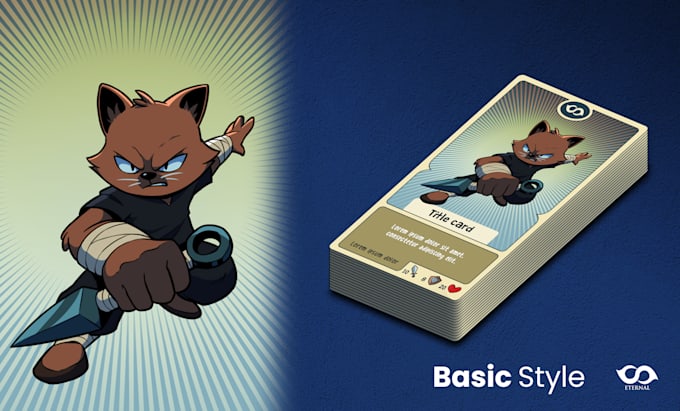 Create amazing character illustrations for tcg or splash art by ...