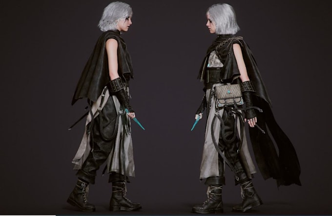 Develop miniature 3d character model,sfw character, 8k arkit character ... Develop miniature 3d character model,sfw character, 8k arkit character ...