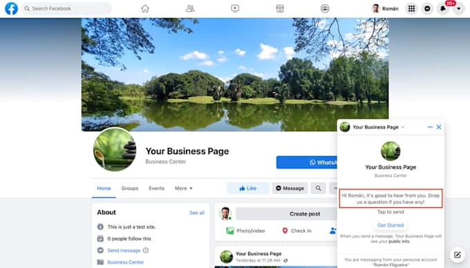 Creat a facebook business page logo by Alexkobir | Fiverr