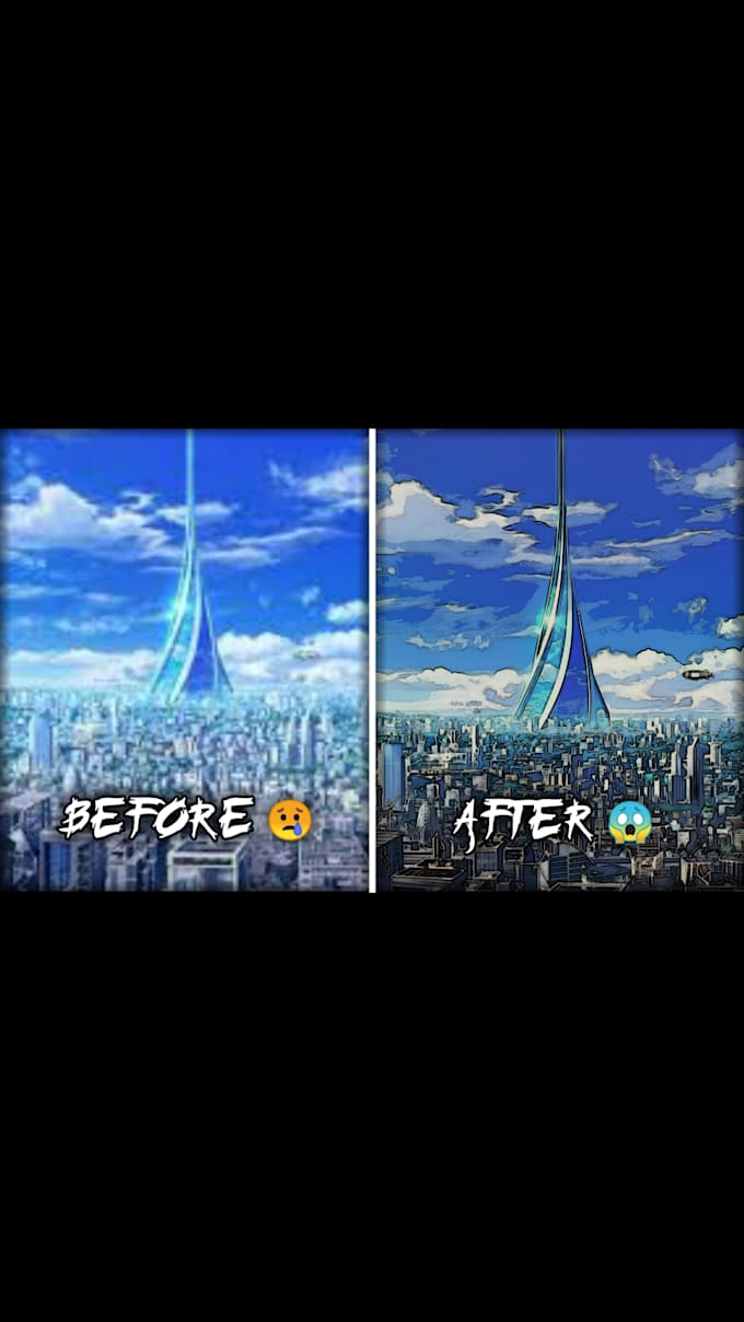 Create a low quality image to high quality image by Sanusrider | Fiverr