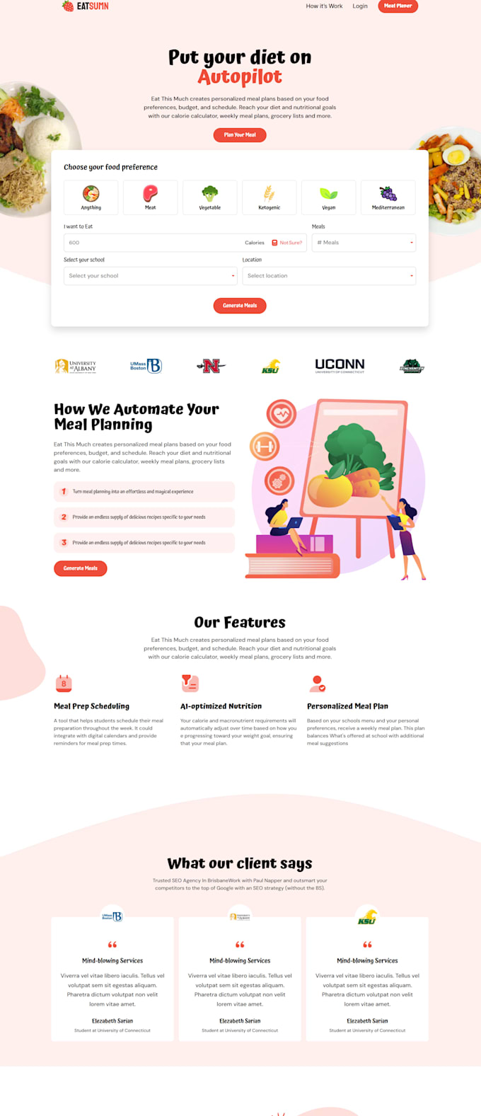 Build A Responsive React Landing Page With Tailwindcss By Mukesh97297 Fiverr