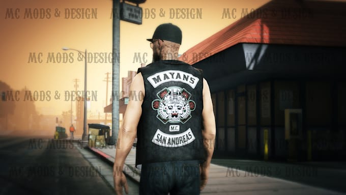 Custom mc biker vest design for fivem and gta5 by Malikkaya_ | Fiverr