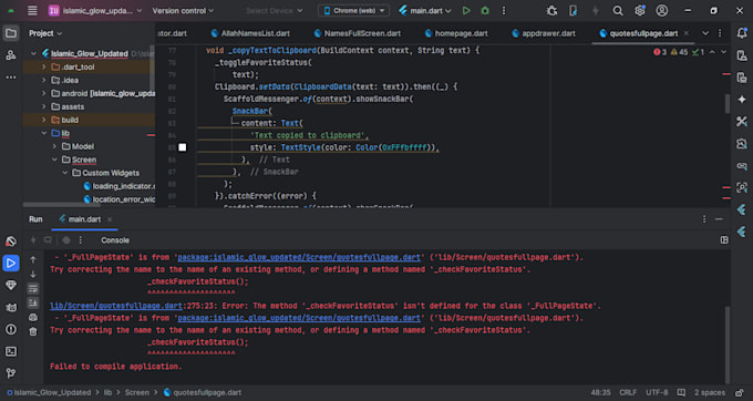 Fix flutter app bugs, flutter bugs, flutter fixes, ui bugs, flutter ...
