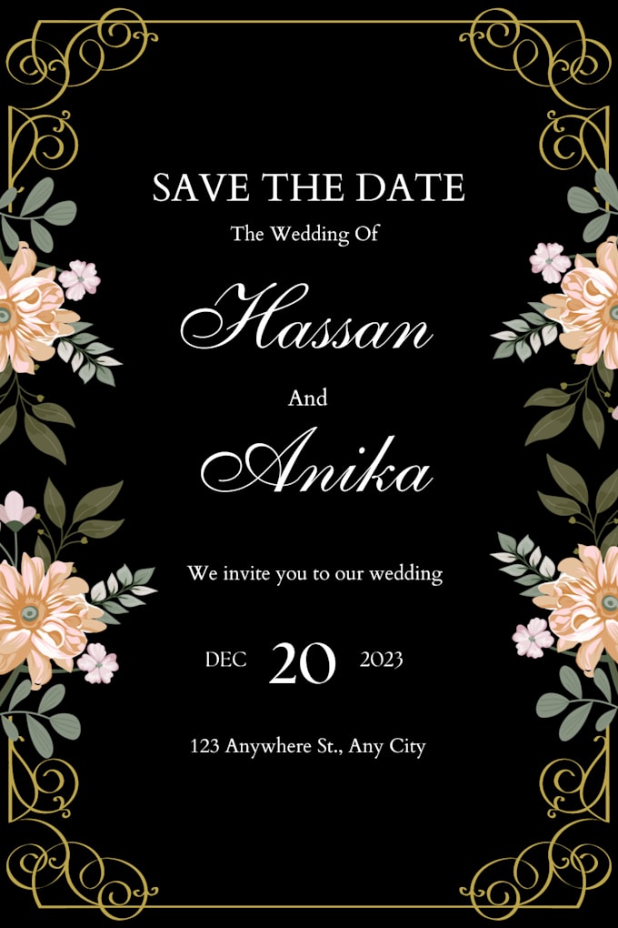 Design nikkah certificate, marriage certificate, customized by Mhsaad92 ...