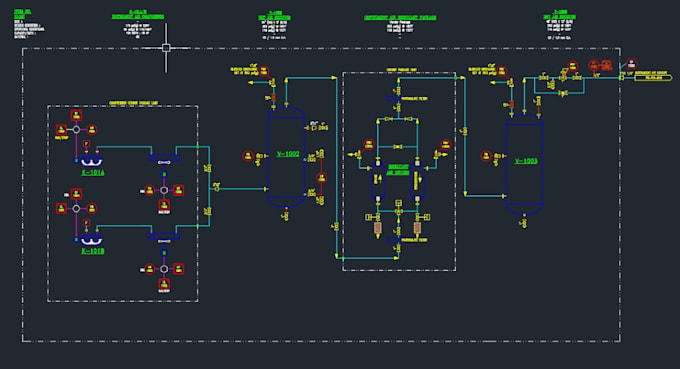 Do process flow diagram pfd pid by Saifullah0345 | Fiverr