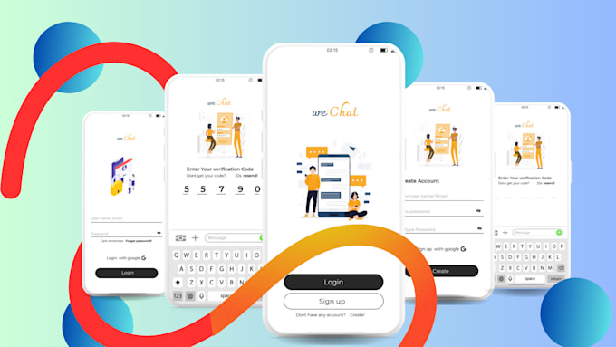 Design responsive mobile app ui in figma by Ux_designer7 | Fiverr