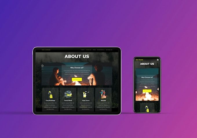 Be Your Front End Web Developer Using Html Css Js Bootstrap By
